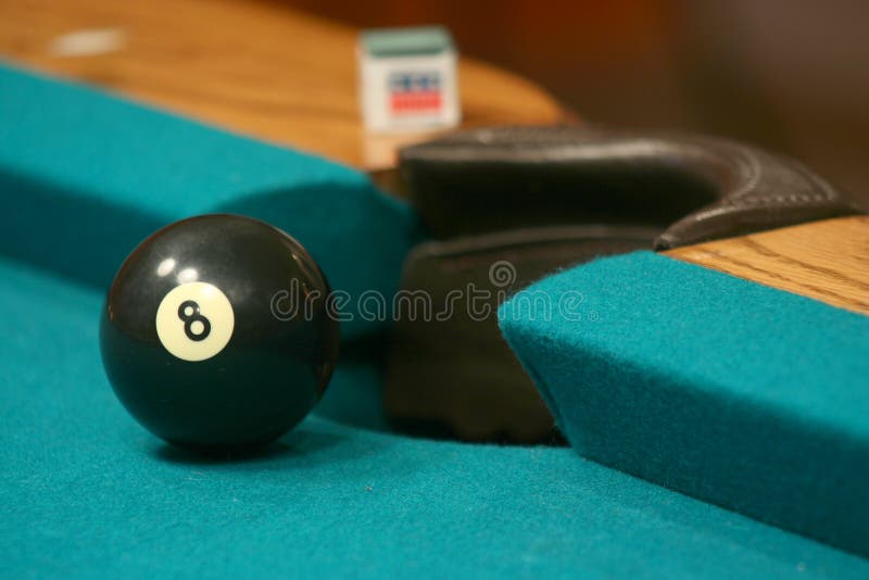 White Pool Ball stock photo. Image of green, flat, pool - 181800
