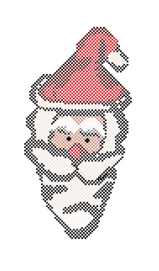 8-Bit Christmas stock vector. Illustration of vector, ornament - 7132240