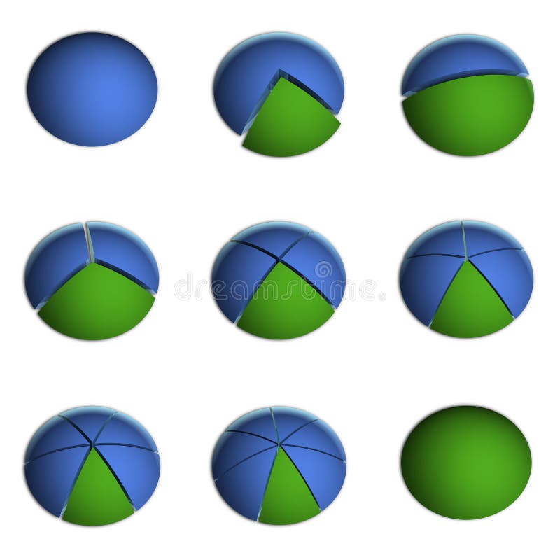 One Third Fraction Stock Illustrations – 115 One Third Fraction Stock ...