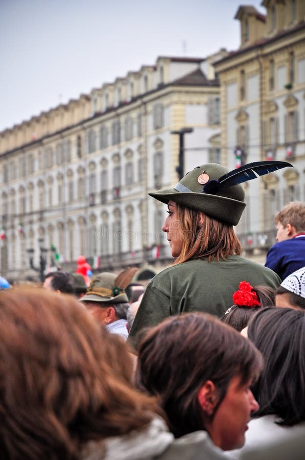 84th National Gathering of Alpini in Turin, Italy Editorial Stock Image ...