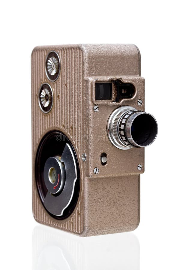 8mm Movie Camera stock image. Image of retro, movie, metal - 18869063