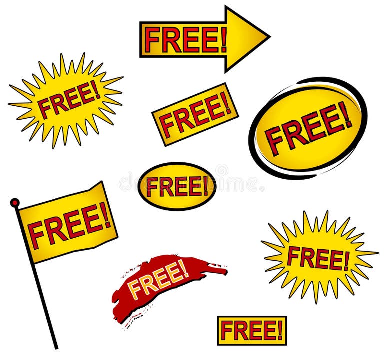 Free Clipart Stickers Stock Illustrations – 1,407 Free Clipart Stickers ...