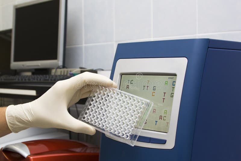 96 Well Plate in Scientist S Hand Stock Image - Image of contemporary ...