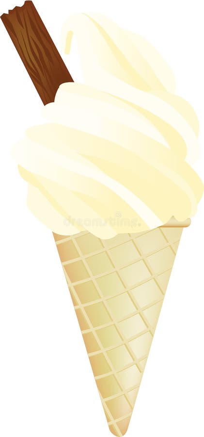 99 ice cream stock vector. Illustration of colour, vanilla - 19028782