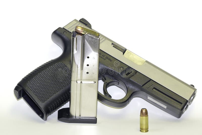 9mm_pistol stock photo. Image of personal, firearms, home - 21790020