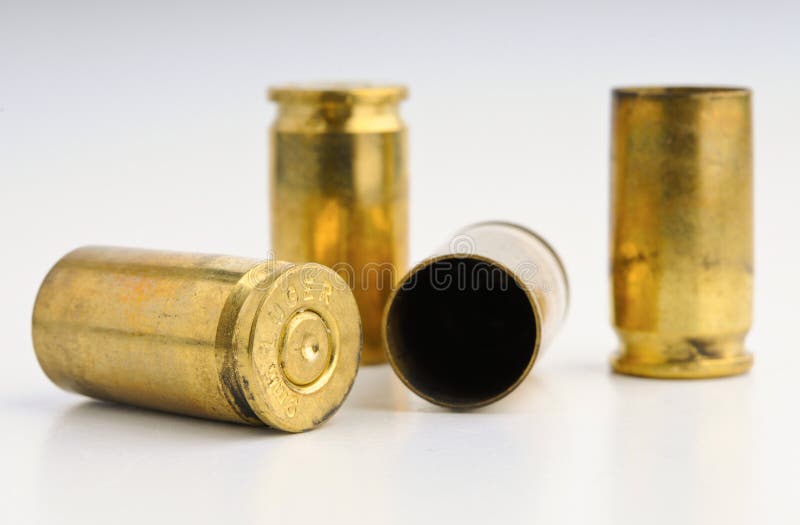9mm Shell casings stock image. Image of military, violence - 17013793