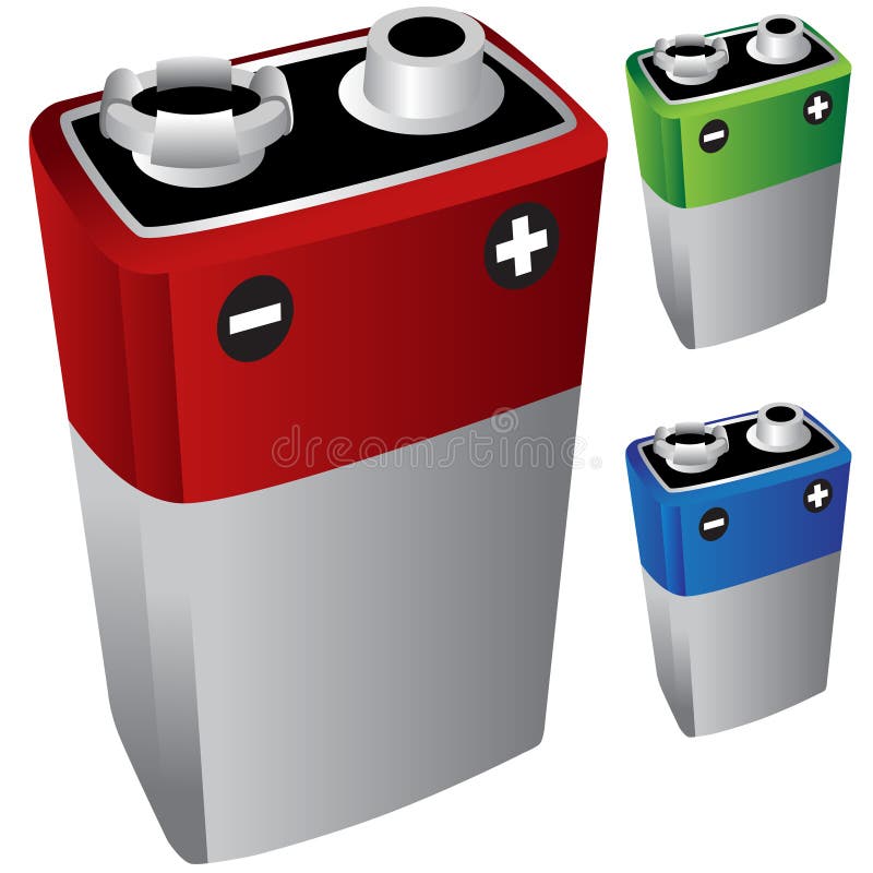 AA / AAA Battery stock vector. Illustration of battery - 10307014