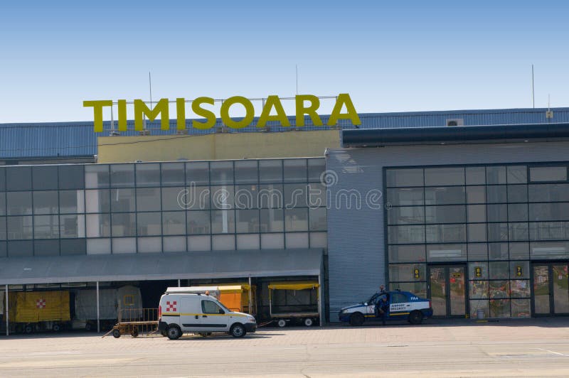 Aéroport Timisoara - En Roumanie Image éditorial - Image of ...