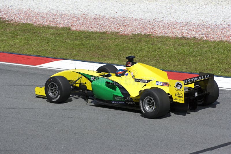 A1GP - Team Australia editorial photography. Image of malaysia - 7180867