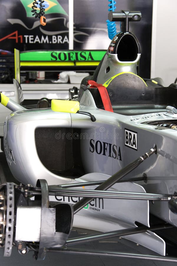 A1GP - Team Brazil Race Car Editorial Photography - Image of asia ...