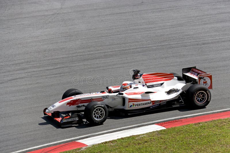 A1GP - Team Indonesia editorial stock photo. Image of dangreous - 7182433