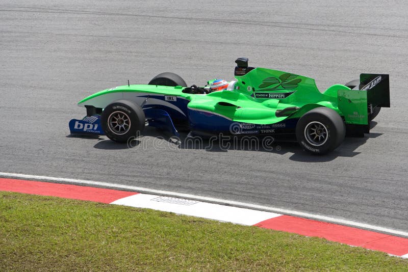 A1GP - Team Ireland editorial image. Image of malaysian - 7183420