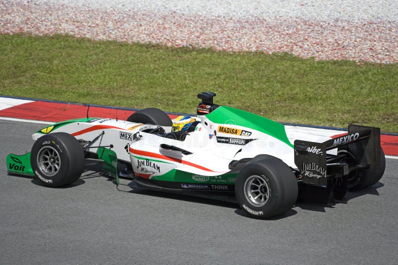A1GP - Team Mexico editorial stock image. Image of malaysian - 7186524