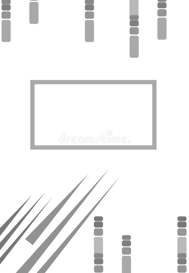 A4 layout stock illustration. Illustration of business - 8599750