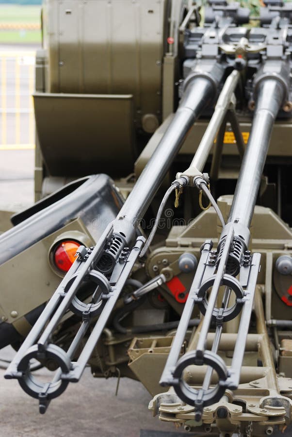 AA Gun stock photo. Image of mobile, assault, military - 21214016