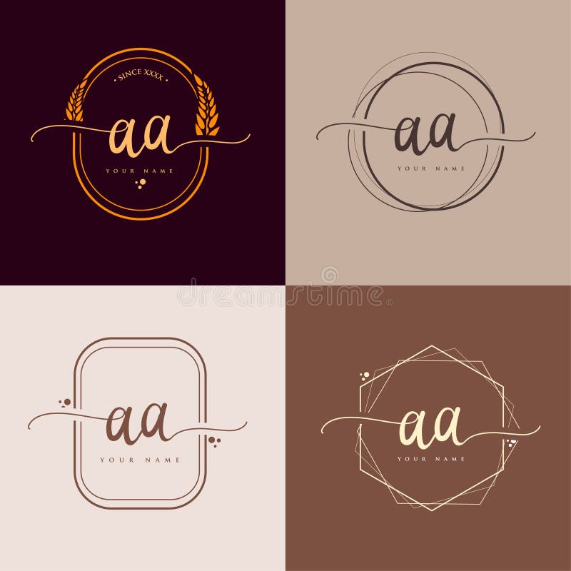 Aa Initials Stock Illustrations – 772 Aa Initials Stock Illustrations ...