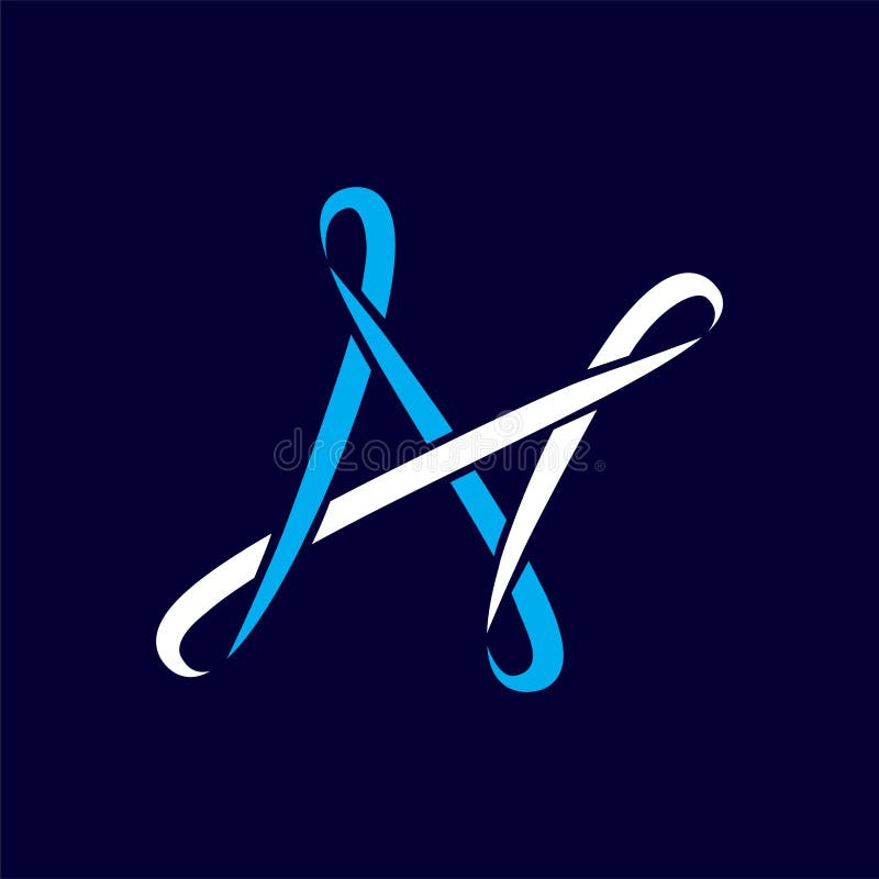 AA Initial Letter Abstract Logo Vector Element. Abstract Initial Logo ...