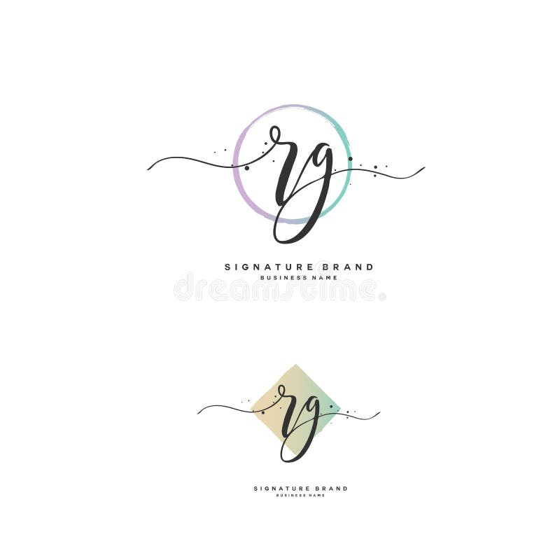 Rg Signature Stock Illustrations – 239 Rg Signature Stock Illustrations ...