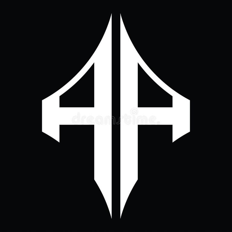 AA Logo Monogram with Diamond Shape Design Template Stock Vector ...