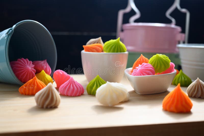 Aa-Lua Thai Dessert ,Kanom Ar Lua , Thai Traditional Candy Sweet ...