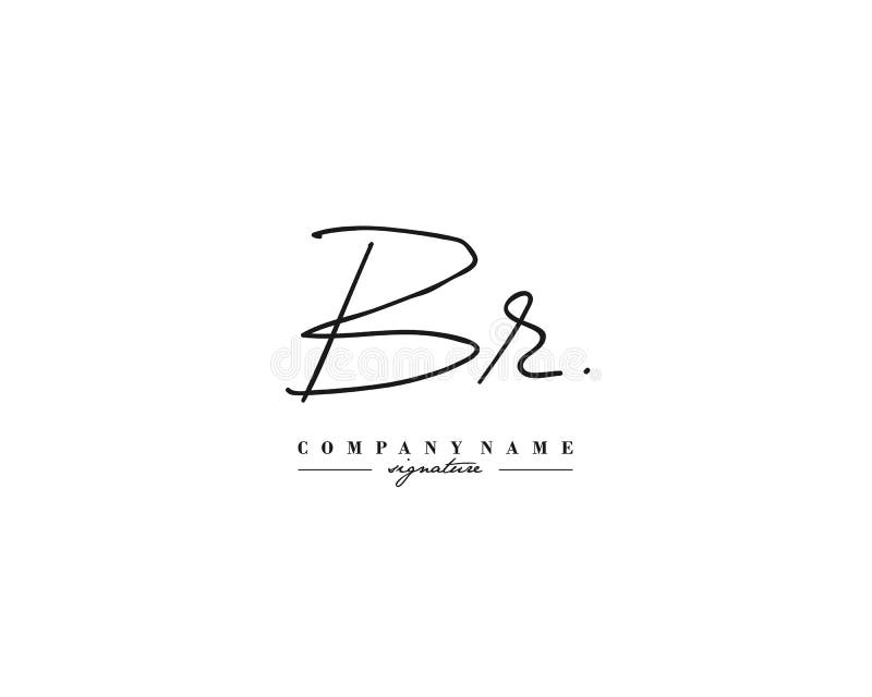 Br Signature Stock Illustrations – 265 Br Signature Stock Illustrations ...