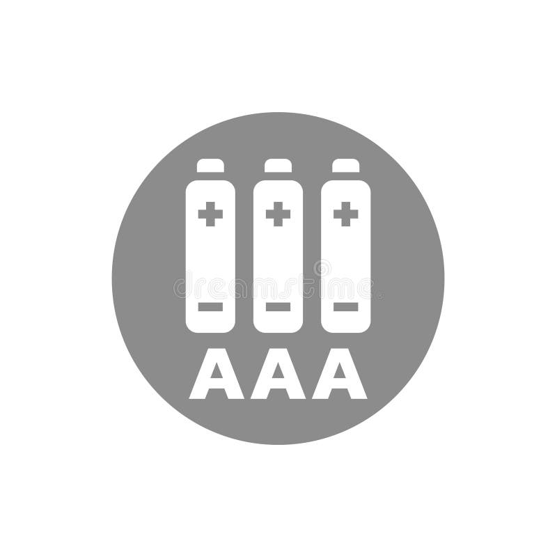 3 Aaa Batteries Vector Label Stock Vector - Illustration of label ...