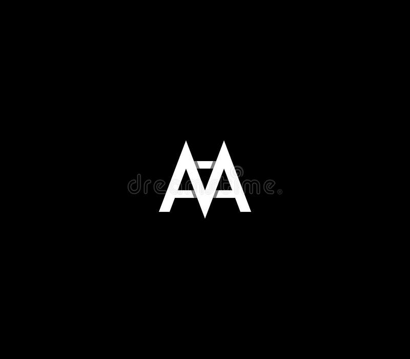 AAA Logo Initial a Vector Design Unique Template. Logo in a Modern ...