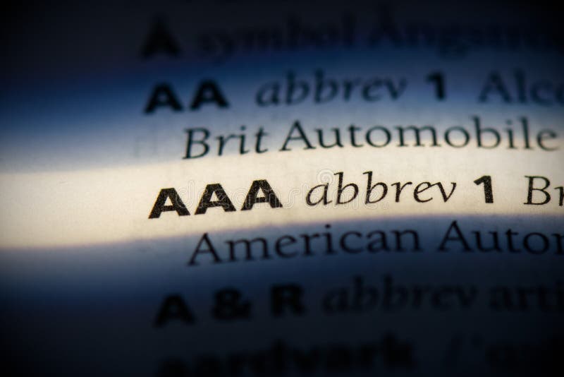 Aaa stock photo. Image of language, writing, page, macro - 161577754