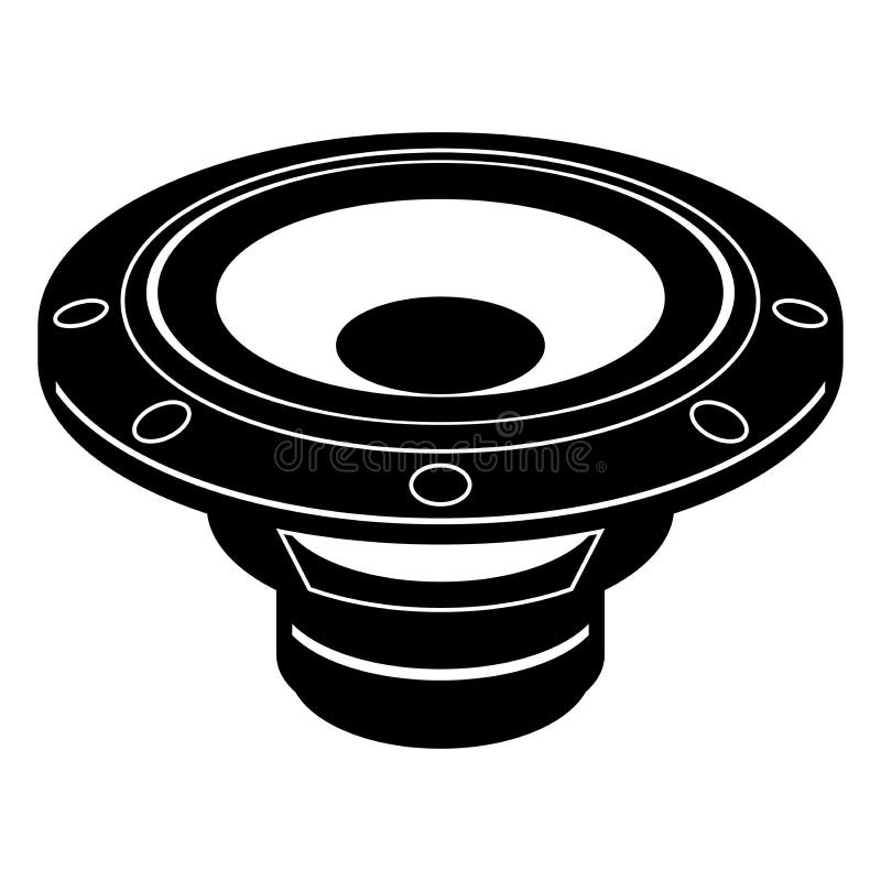 Sound Equipment And High Resolution Audio. Flat Icons. Vector ...