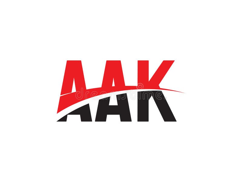 AAK Letter Initial Logo Design Vector Illustration Stock Vector ...