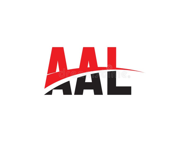 AAL Letter Initial Logo Design Vector Illustration Stock Vector ...