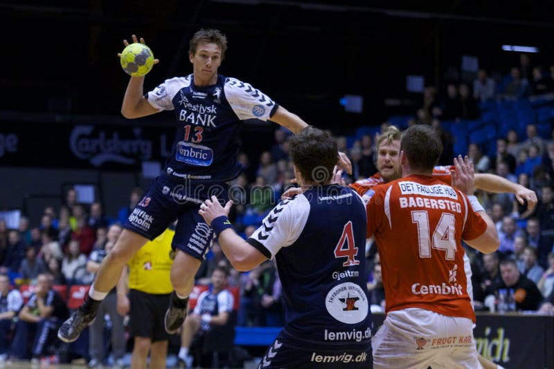 Aalborg Handball Kif Kolding Fotografia Editorial - Obraz złożonej z ...