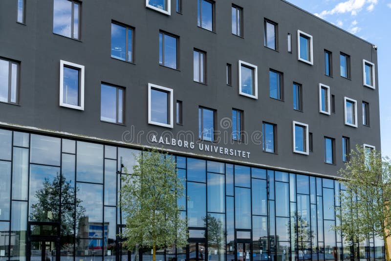 The Aalborg University Building on the Waterfront on the Limfjord ...