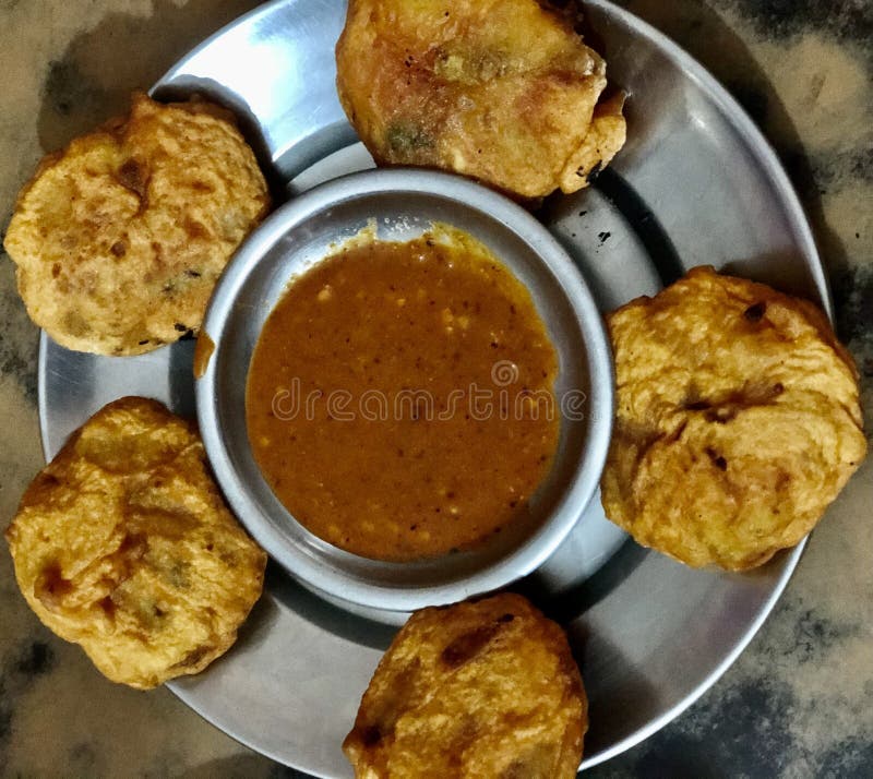 Aalu chop stock photo. Image of typical, dishes, chop - 214322894