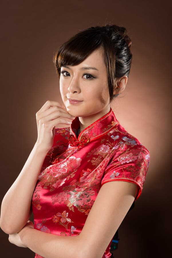 Aantrekkelijke Chinese Vrouw Stock Foto - Image of mooi ...
