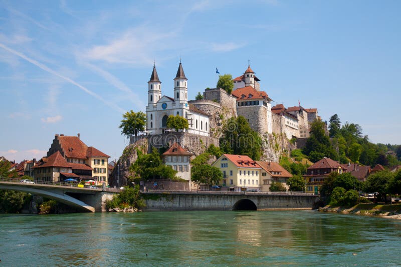 Aarburg castle stock image. Image of beautiful, museum - 14999073