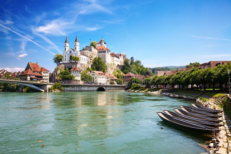 Aarburg castle stock image. Image of beautiful, museum - 17971623