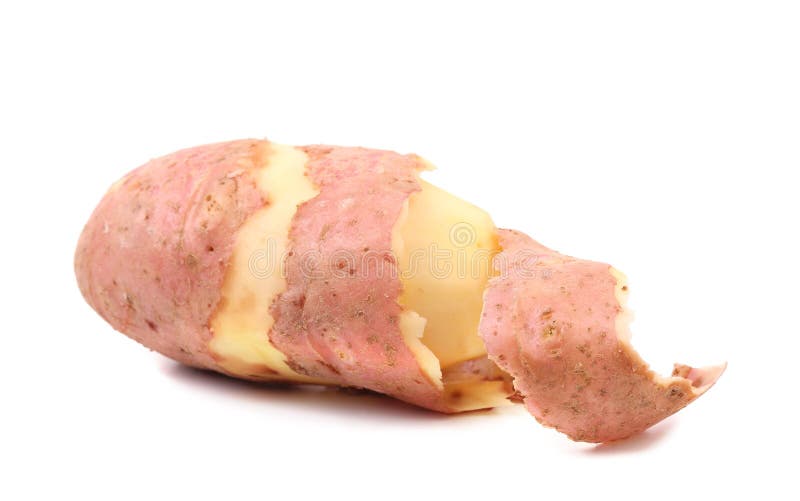 Aardappelschil stock afbeelding. Image of voeding, ingrediënt - 35117993