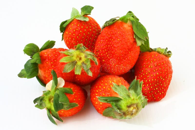Aardbeien stock afbeelding. Image of verfrissing, zoet - 10932045
