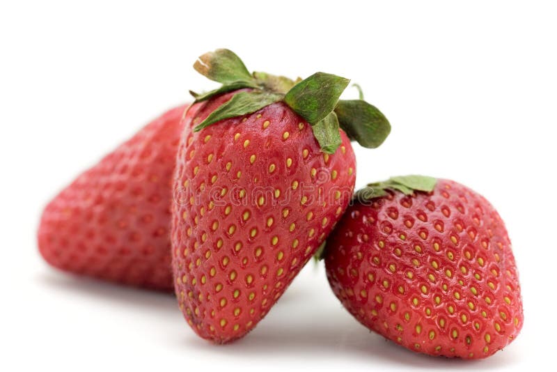 Aardbeien stock afbeelding. Image of vrucht, zoet, vrij - 13163135