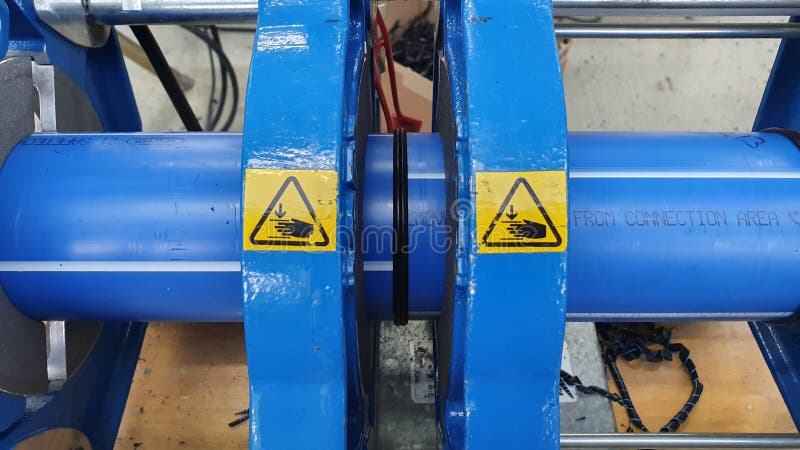 Welding Machine for Welding Peh Plastic Pipes Editorial Photo - Image ...