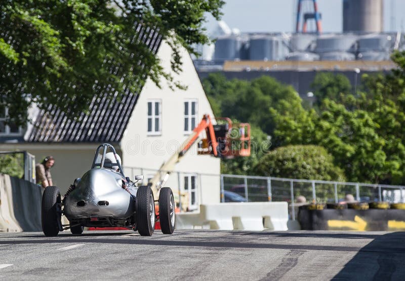 AARHUS, DENMARK - MAY 29 2016: Bill Hemming #95 - Tojeiro Formula ...