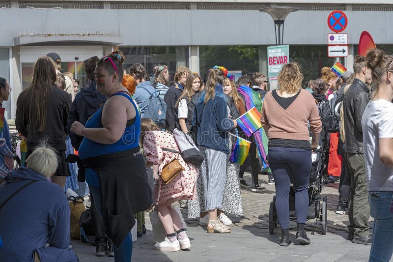 Aarhus Pride Parade 2022 on 28 May 2022 in Aarhus, Denmark Editorial ...