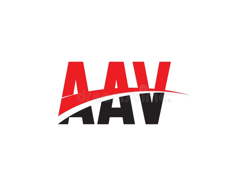 AAV Letter Initial Logo Design Vector Illustration Stock Vector ...