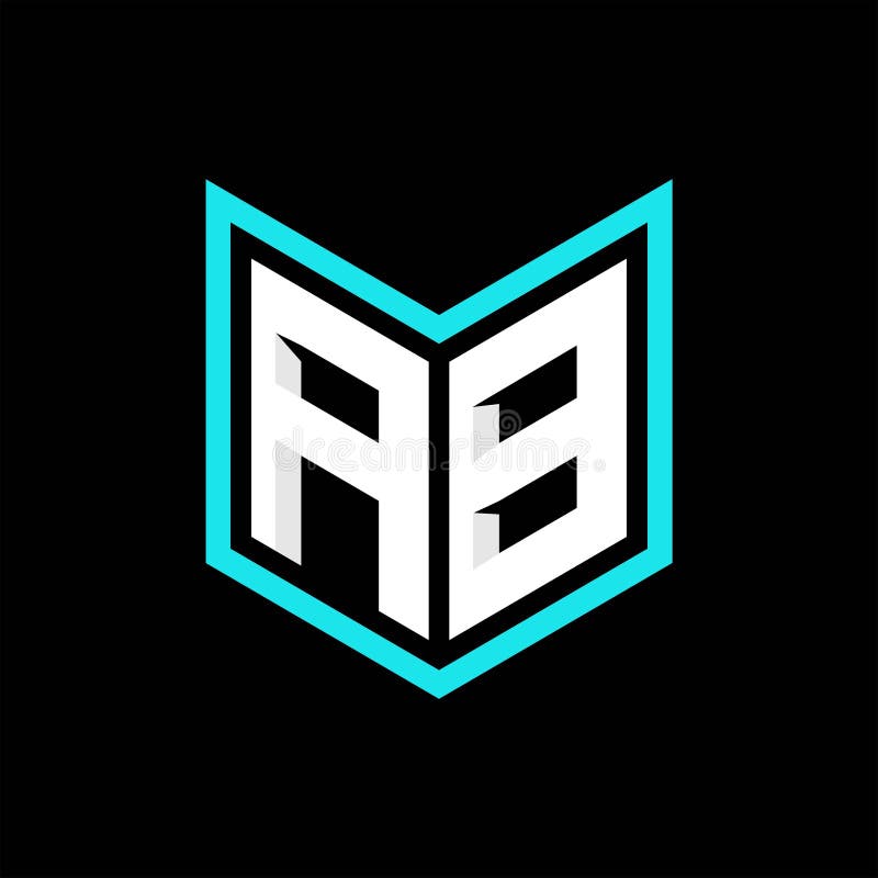 AB Initial Logo Monogram Designs Modern Templates Stock Vector ...