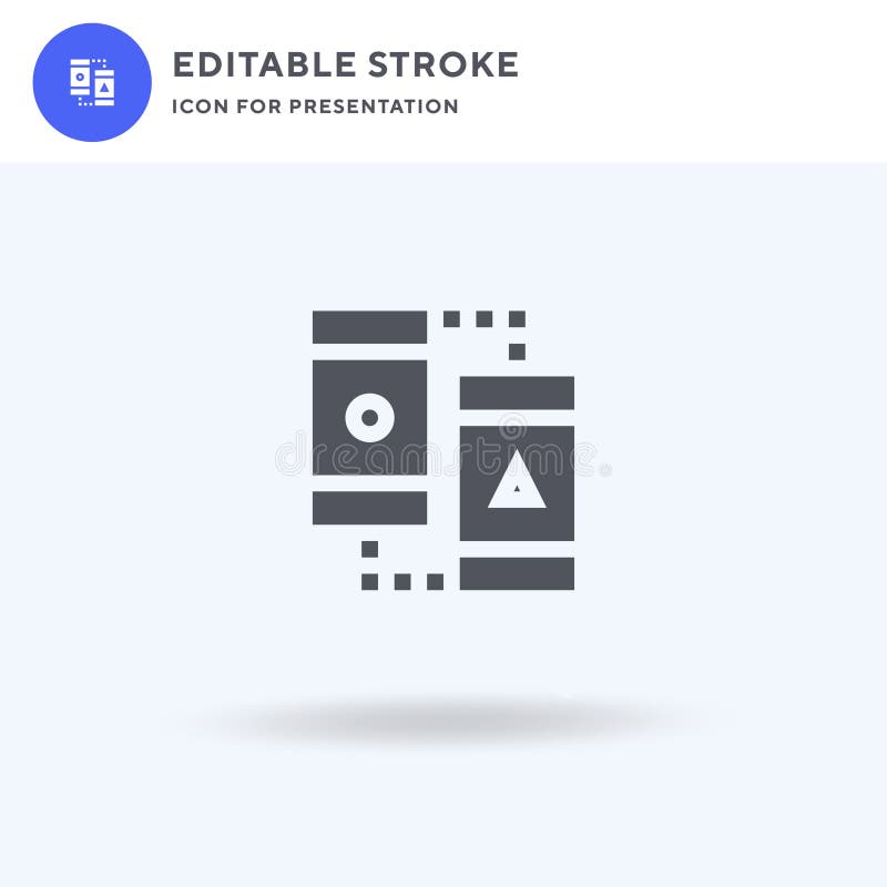 Ab Testing icon vector stock vector. Illustration of feedback - 344015154