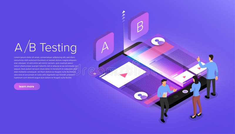 AB Testing 08 stock vector. Illustration of online, business - 207028828