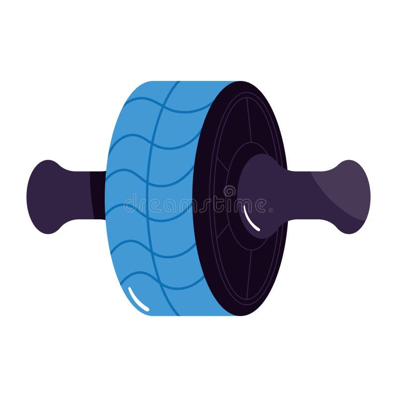 Ab wheel exercises stock illustration. Illustration of sport - 344867089