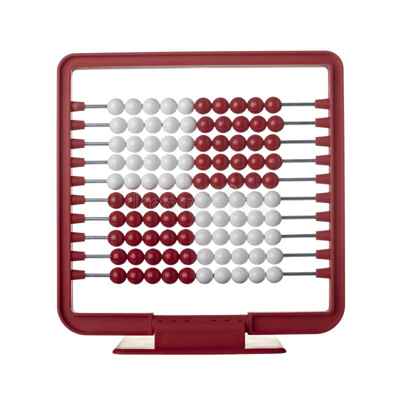 Abacus counting tool stock image. Image of frame, calculator - 23433399