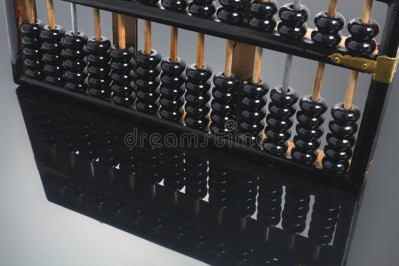 Golden abacus stock photo. Image of calculation, keeping - 13873570